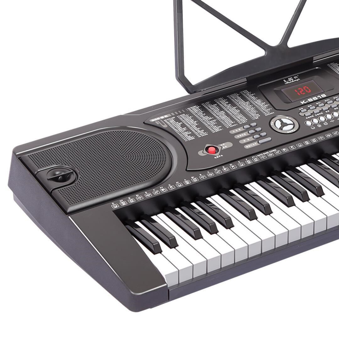 美科（MEIRKERGR）MK-8618 61键智能教学电子琴儿童初学音乐琴-阿里巴巴