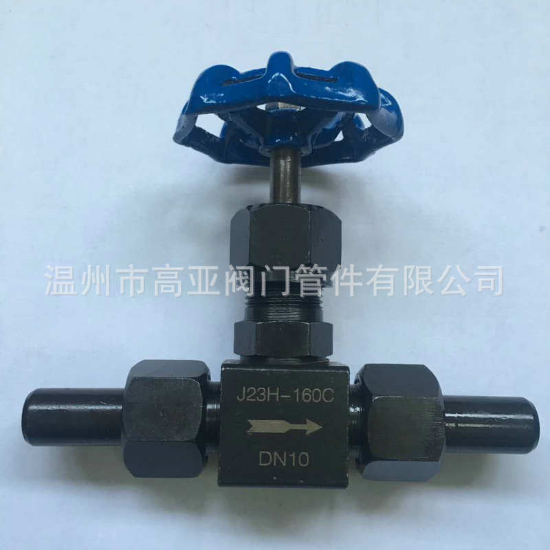厂家供应J23H外螺纹针型仪表截止阀 带活接头高压阀门开关批发-阿里巴巴