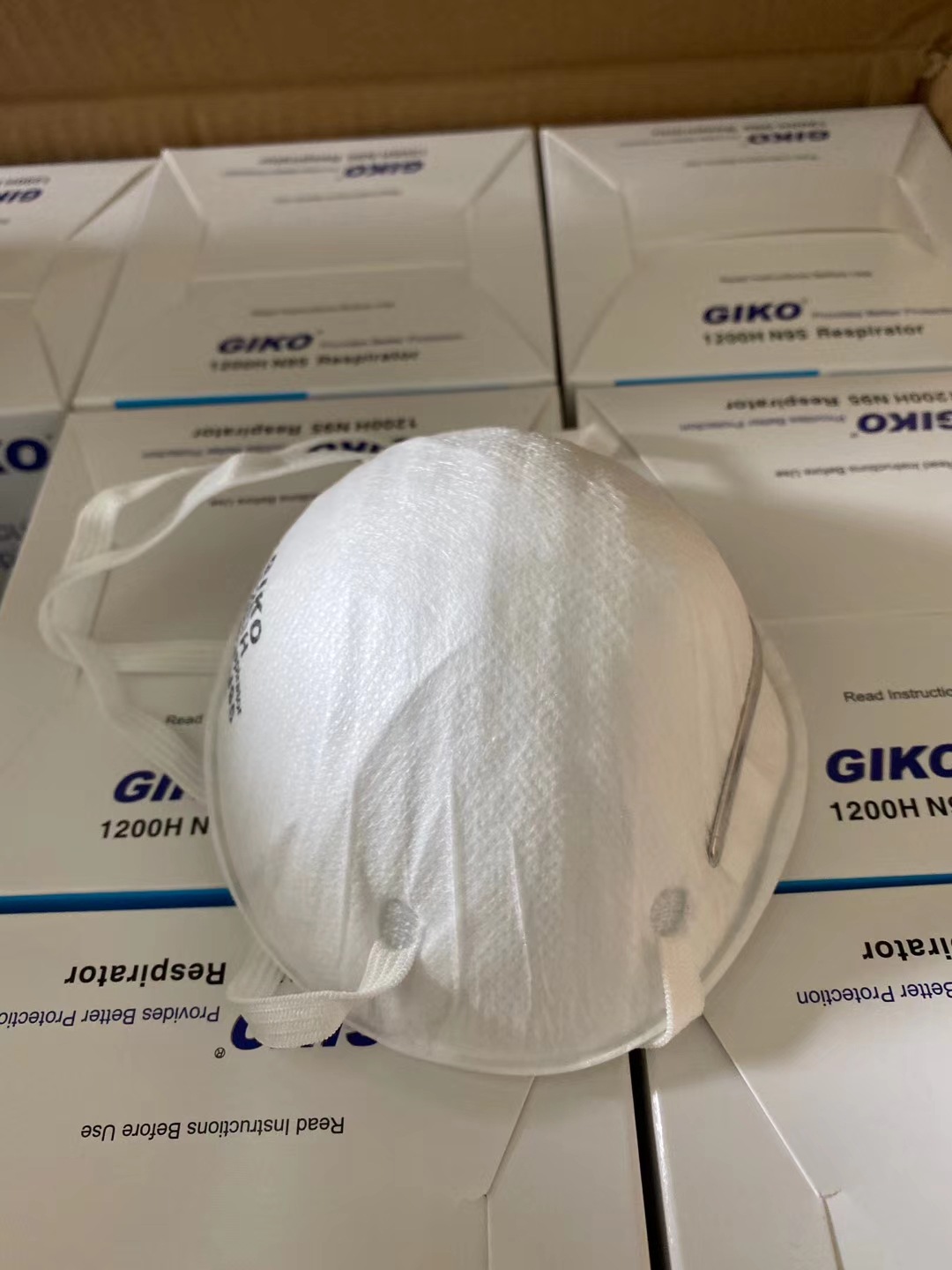 出口专供吉可GIKO1200HN95MASKNIOSH杯状口罩美国白名单防护-阿里巴巴