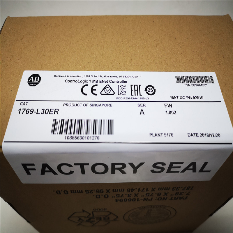 1769-L30ER罗克韦尔原装正品CPU模块ABPLC模块-阿里巴巴