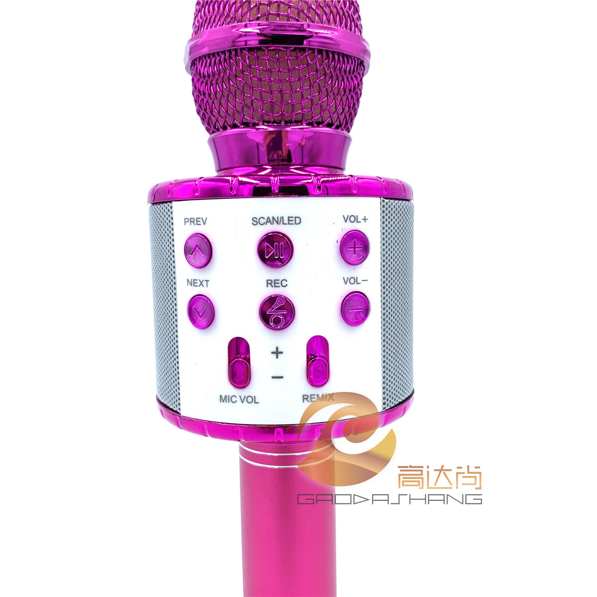 新款高配LED灯WS858L家庭KTV音响话筒户外活动蓝牙音箱无线麦克风-阿里巴巴