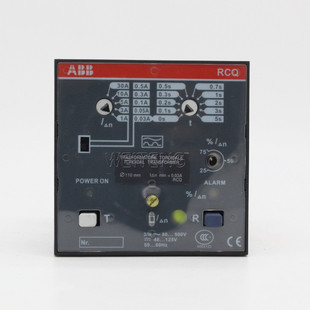 ABB漏电继电器 RCQ 30mA-30A 0-5秒 延时剩余电流故障检测保护-阿里巴巴