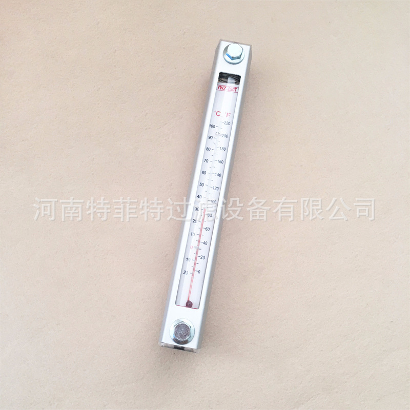 长型油标液位计YWZ-160 YWZ-400T - 行业专用配件 - 河南特菲特过滤设备有限公司