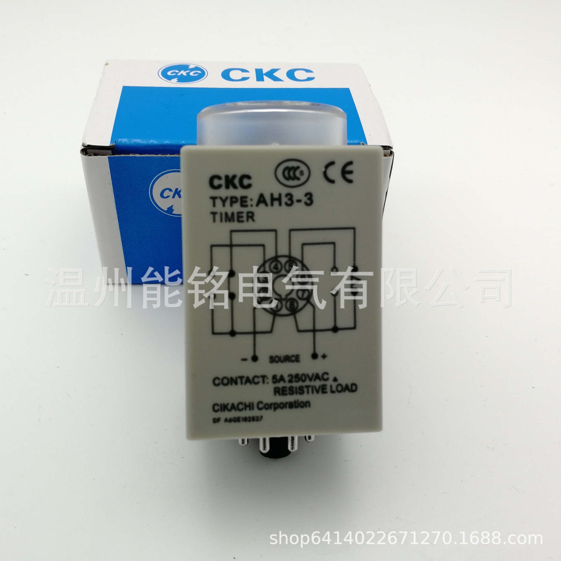 时间继电器通电延时开关指针式TIMER计时器TYPE/AH3-2/AH3-3 CKC-阿里巴巴