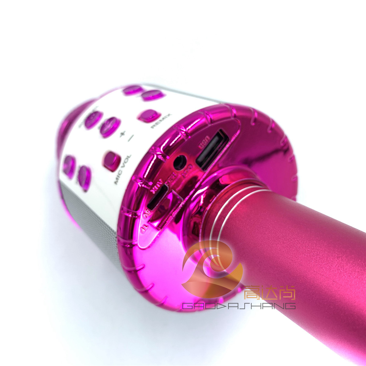 新款高配LED灯WS858L家庭KTV音响话筒户外活动蓝牙音箱无线麦克风-阿里巴巴