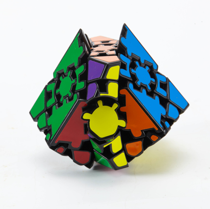 蓝蓝Lanlan 六棱齿轮柱魔方Gear hexagonal prism Cube 异形魔方-阿里巴巴