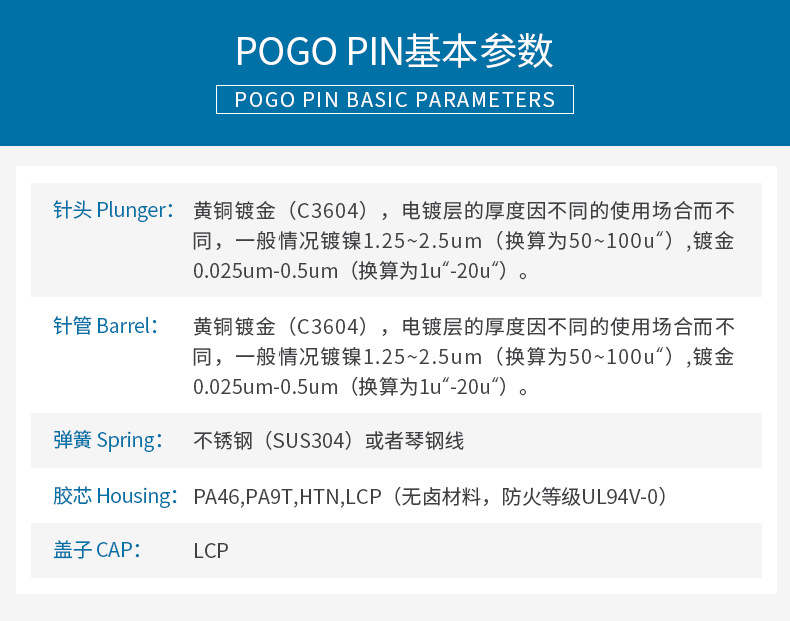 定制大电流黄铜镀金PCB定位针充电针 伸缩探针pogopin弹簧针-阿里巴巴