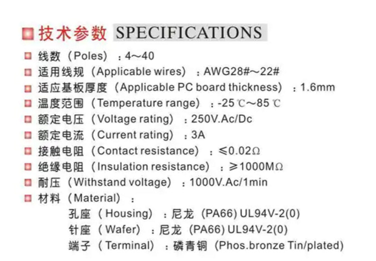 浙江红星电业HX20028-Y孔座PHB胶壳红星连接器原厂样品-阿里巴巴