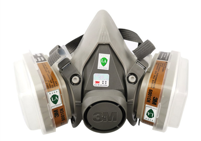 批发3M6200双滤盒防毒面罩 6200尘毒组合七件套 KP100防尘套装-阿里巴巴