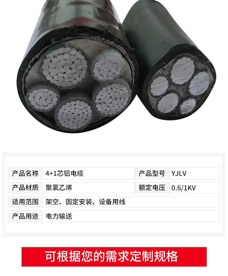 国.标铝芯低压VLV YJLV22 4*35+1芯 50-300多规格电线电缆-阿里巴巴