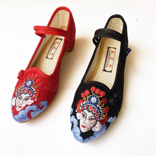 Chinese folk dance shoes hanfu qipao tang suit flat shoesold Beijing ...