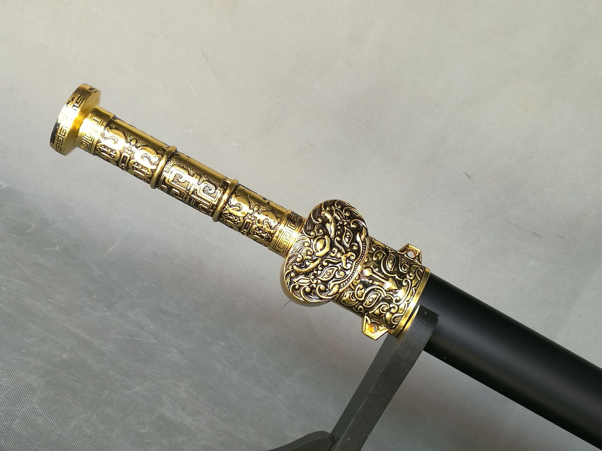 龙泉市刀宝剑 大号风云剑金色（HK-2913）镇宅 动漫周边未开刃-阿里巴巴