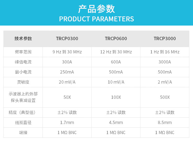 泰克tektronix 示波器电流探头TRCP0300 TRCP3000 TRCP0600大电流-阿里巴巴