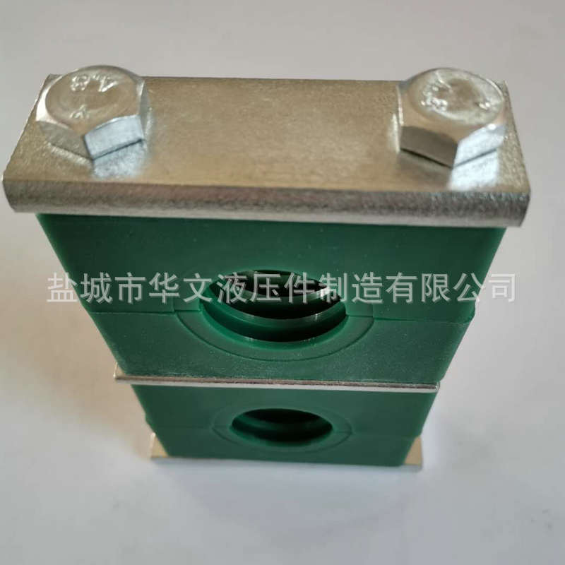 重型塑料管夹 双层PP镀锌THPG1+THGP5-16*2mm重型尼龙双层管夹-阿里巴巴