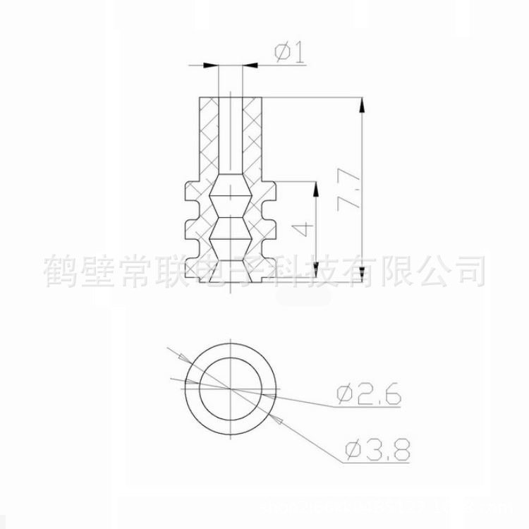 原装THB/天海PP0443004 硅橡胶 密封堵/外径3.8 灰色 1000*10*3/X-阿里巴巴