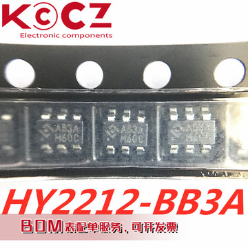 宏康AB3A原装正品丝印 SOT23-6磷酸铁锂电池保护芯片HY2212-BB3A-阿里巴巴