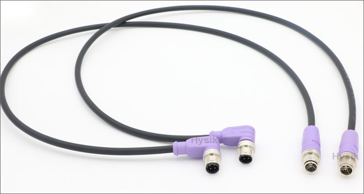 Keyence OP-87359 OP-87360 OP-87361 M12 8芯以太网通讯电缆-阿里巴巴