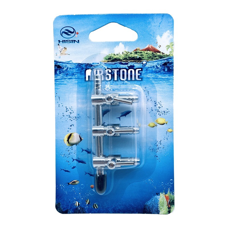 海心型号DA02B彩卡包装水族箱气泵调节阀4mm铜镀铬分流分配器-阿里巴巴
