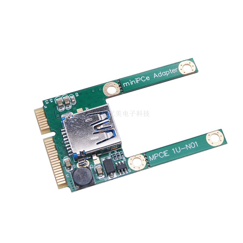 Mini PCI-e转USB转接卡 Mini PCIe扩展USB2.0接口 半高/全高专用-阿里巴巴