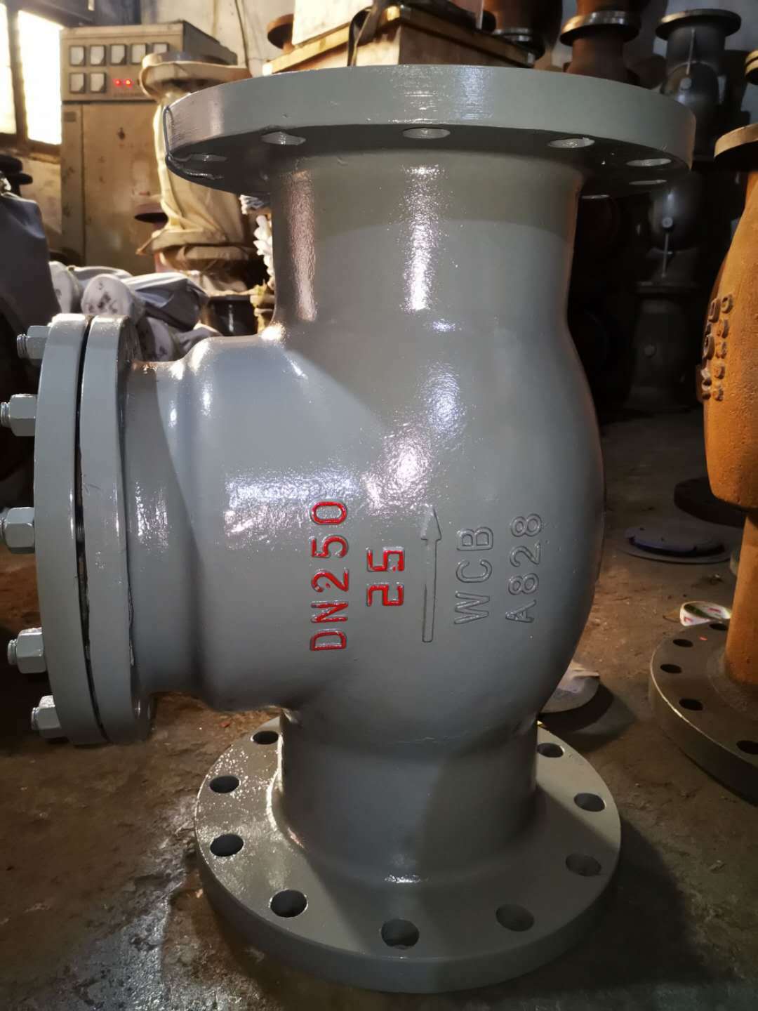 厂家供应H41H-16C DN250双向止回阀门铸钢法兰升降式止回阀-阿里巴巴