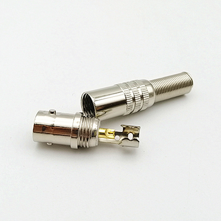 铜芯BNC头 焊接75-5 BNC/Q9连接头 BNC母头 Q9母接头 监控视频头-阿里巴巴