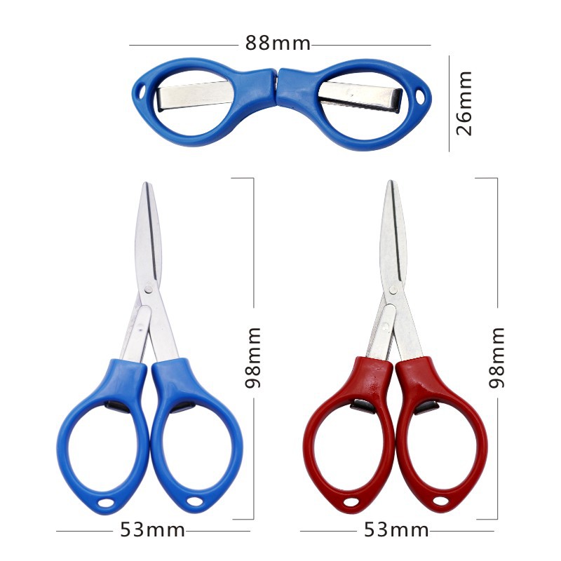 添华达旅行折叠剪刀 便携迷你手指甲不锈钢伸缩小号随身小剪刀-阿里巴巴
