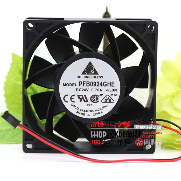 原装台达DELTA PFB0924GHE 24V 0.76A 9238 9CM 变频器散热风扇-阿里巴巴