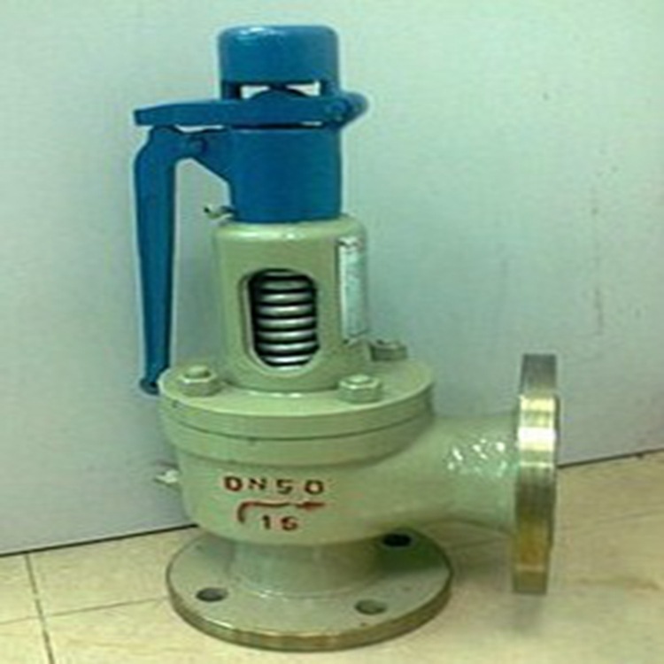 A48Y-16C自动泄压阀带手柄安全阀铸钢法兰高温空气氧气专用安全阀-阿里巴巴