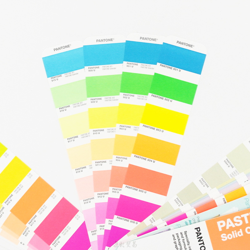 2023新版PANTONE潘通色卡9字头粉彩色荧光色卡 彩通GG1504B色卡-阿里巴巴