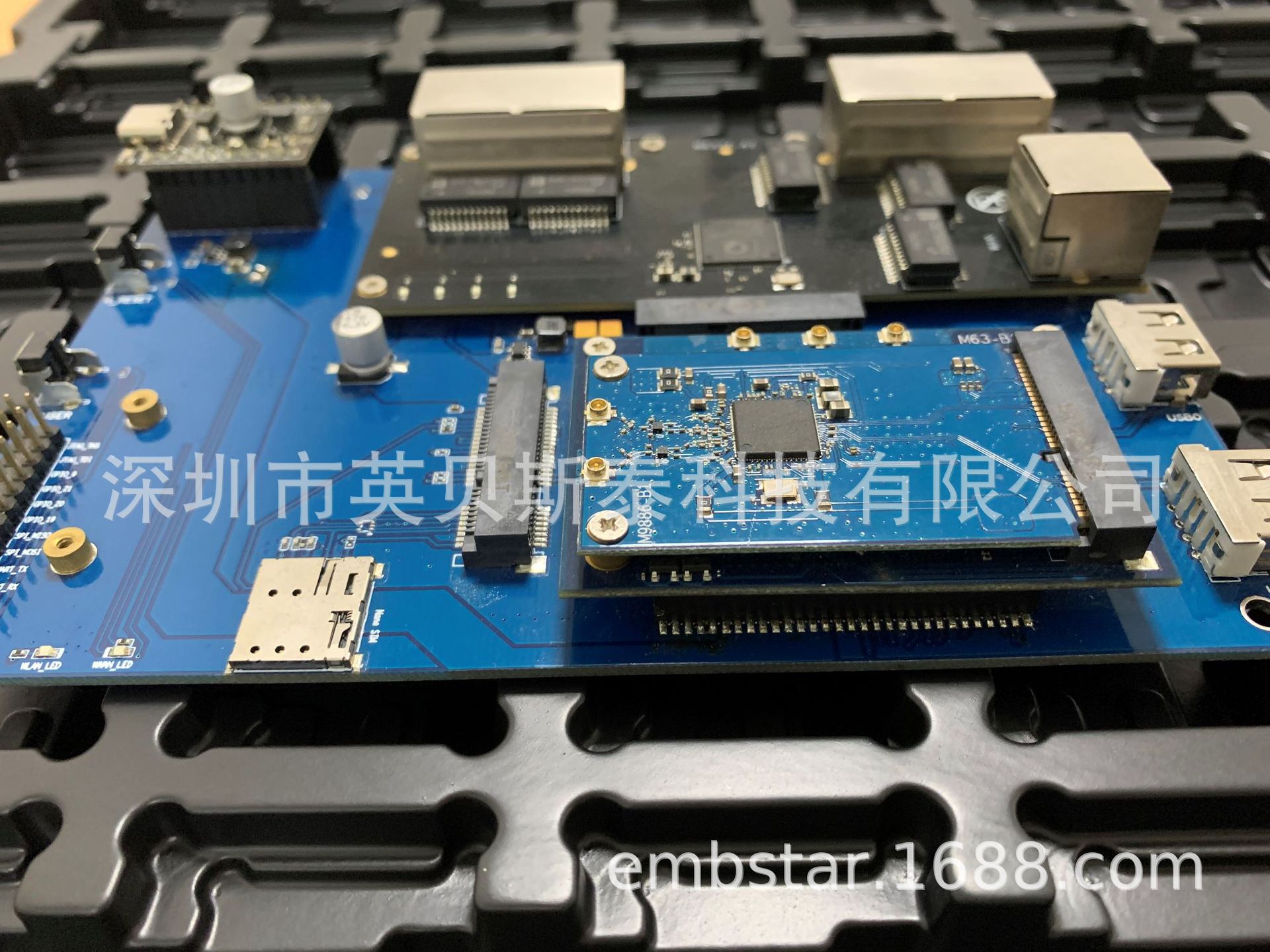 高通QCA9563+QCA8337+QCA9886,2.4G +5.8G WiFi评估板|WiFi模块-阿里巴巴