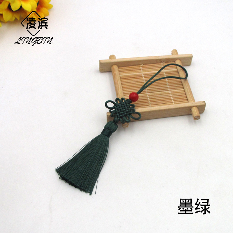 Line 7 6 Sets Of Fang Sheng Knot Wear Beads Tie Spike Small Bookmark U ...