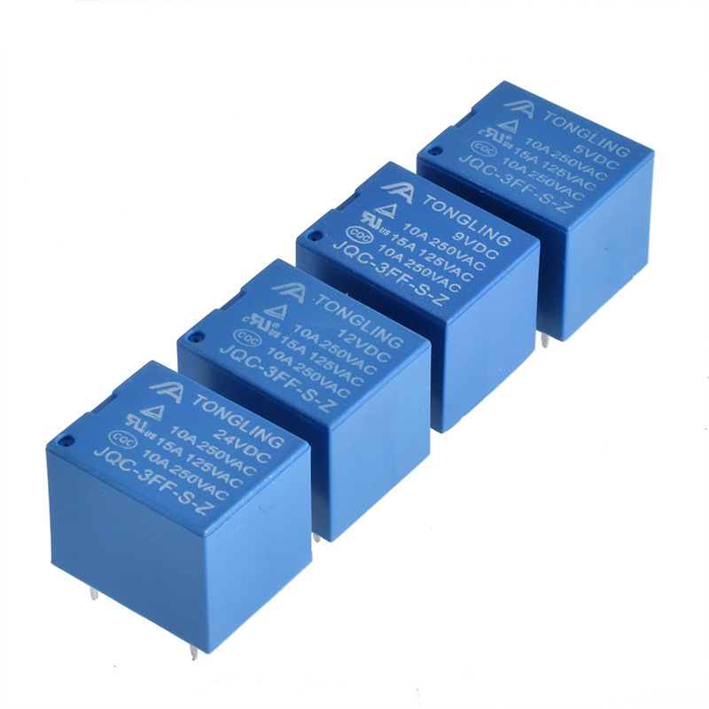 通灵/TONGLING 继电器 T73型 SRD JQC-3FF-S-Z 5V 9V 12V 24V线圈-阿里巴巴