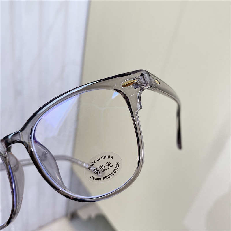 2020新款TR90眼镜时尚复古铆钉网红显瘦大框男女同款防蓝光配近视-阿里巴巴