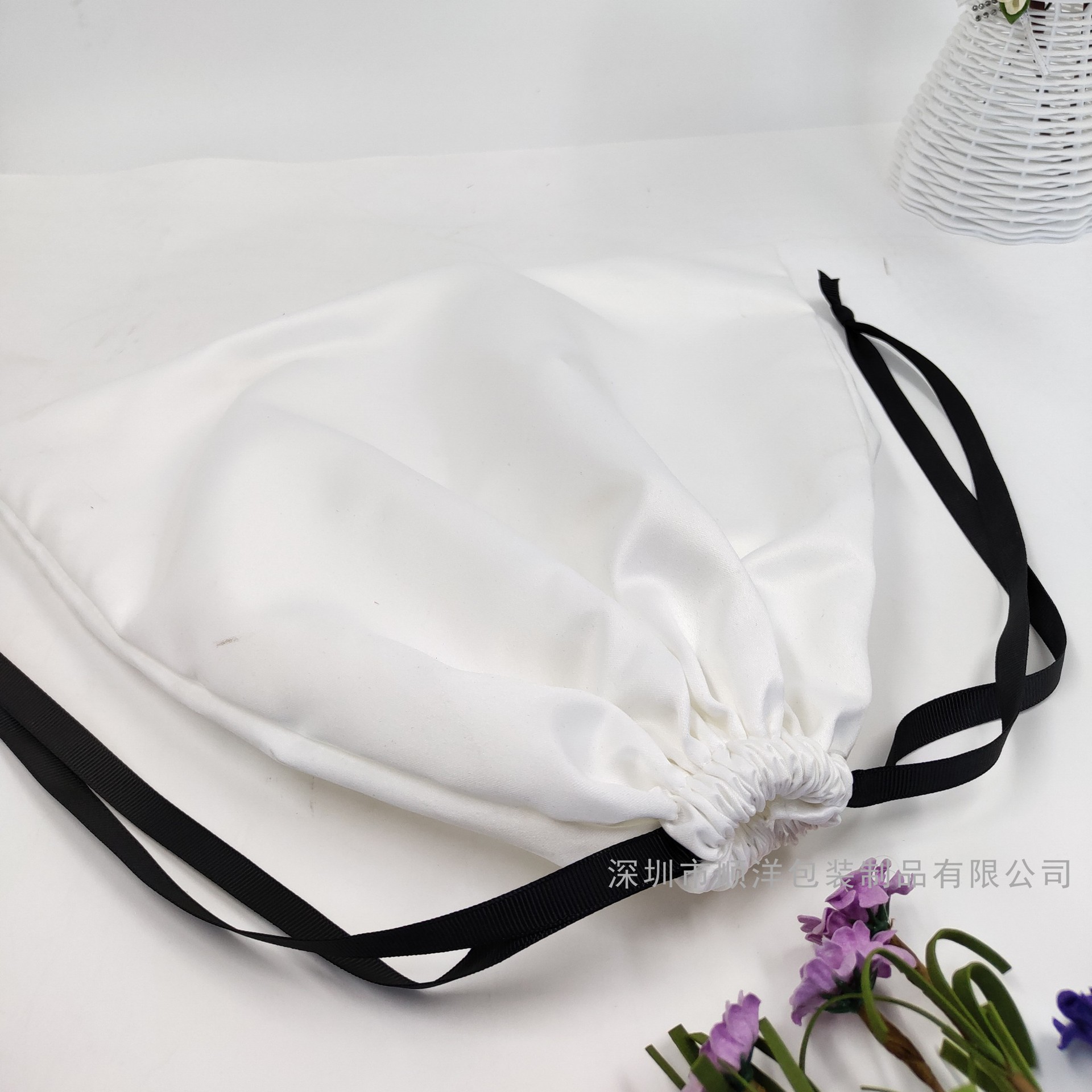 束口袋批发 拉绳袋抽绳包装袋内衣鞋子收纳袋 丝绸袋 可印LOGO-阿里巴巴