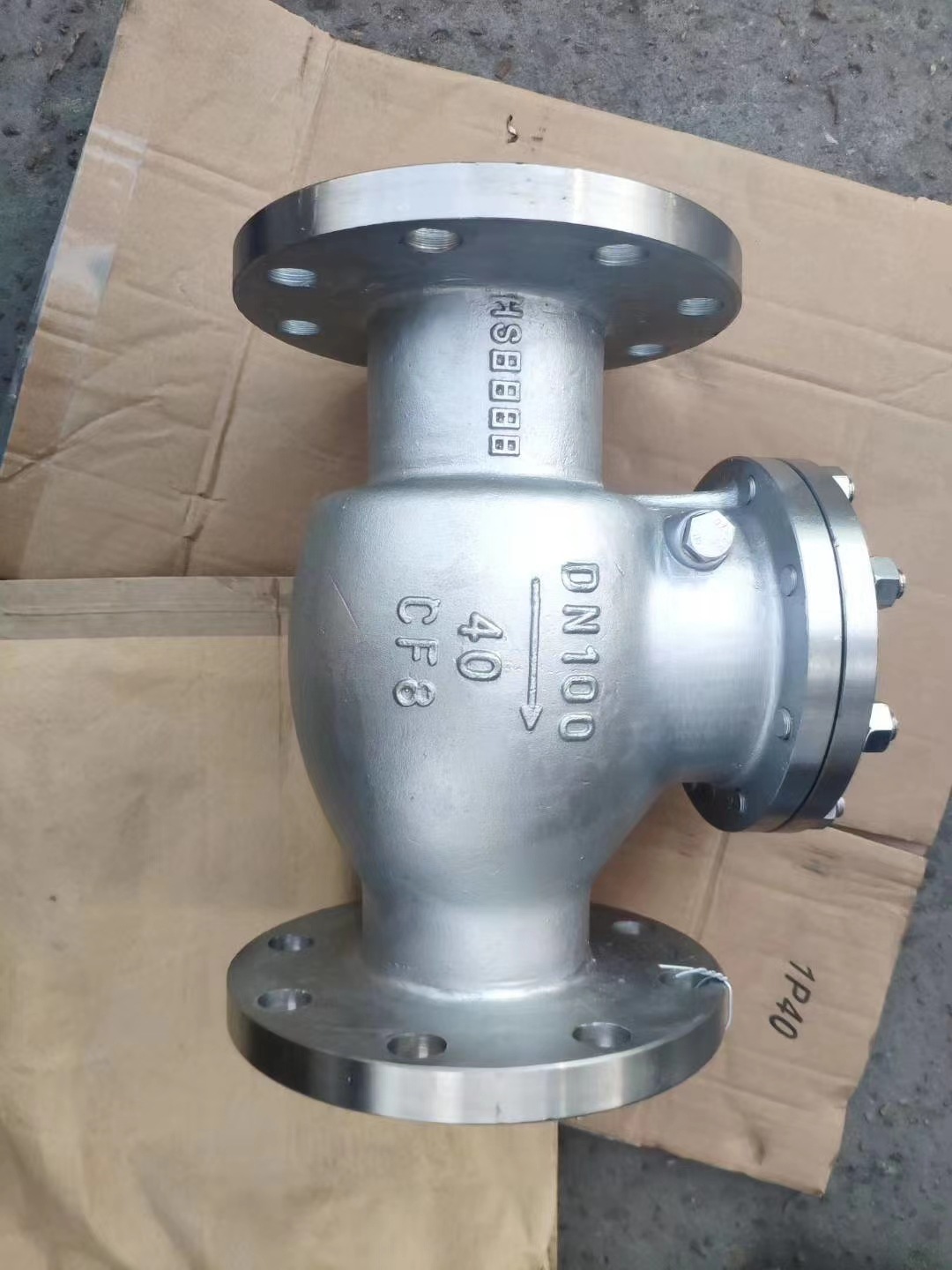 H44W-25P DN40 法兰不锈钢旋启式止回阀 旋启式止回阀厂家和价格-阿里巴巴
