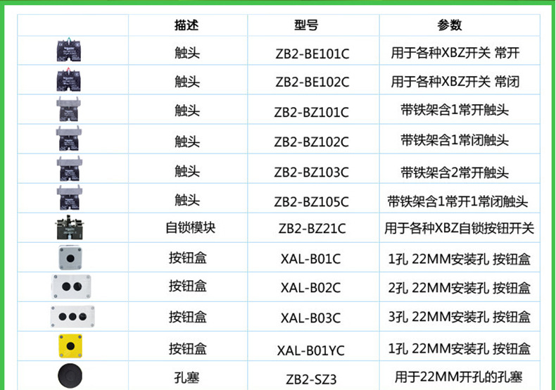 Schneider原装AC/DC24V绿色LED指示灯XB2BVB3LC 22mmLED通用型-阿里巴巴