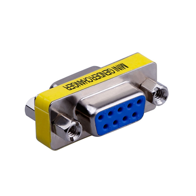 db9母对母头 公对母 针对针 9孔转9孔转接头 232转接头-阿里巴巴