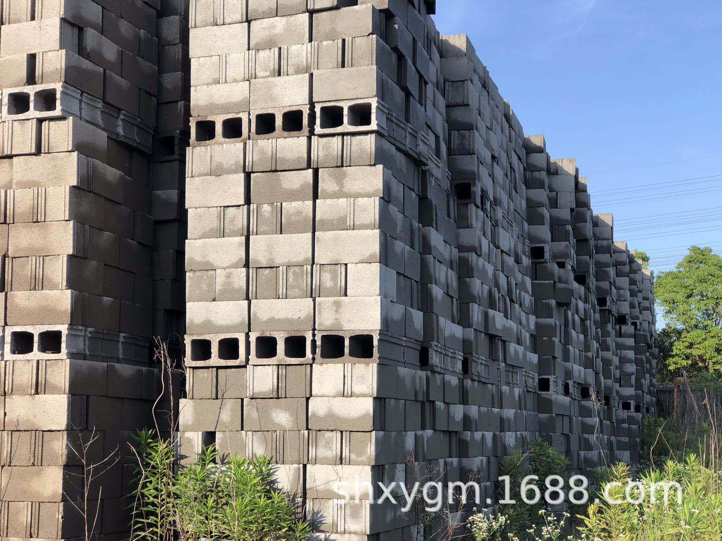 混凝土小型空心砌块 190双排孔建筑砖 190四孔砖水泥砖砖瓦及砌-阿里巴巴