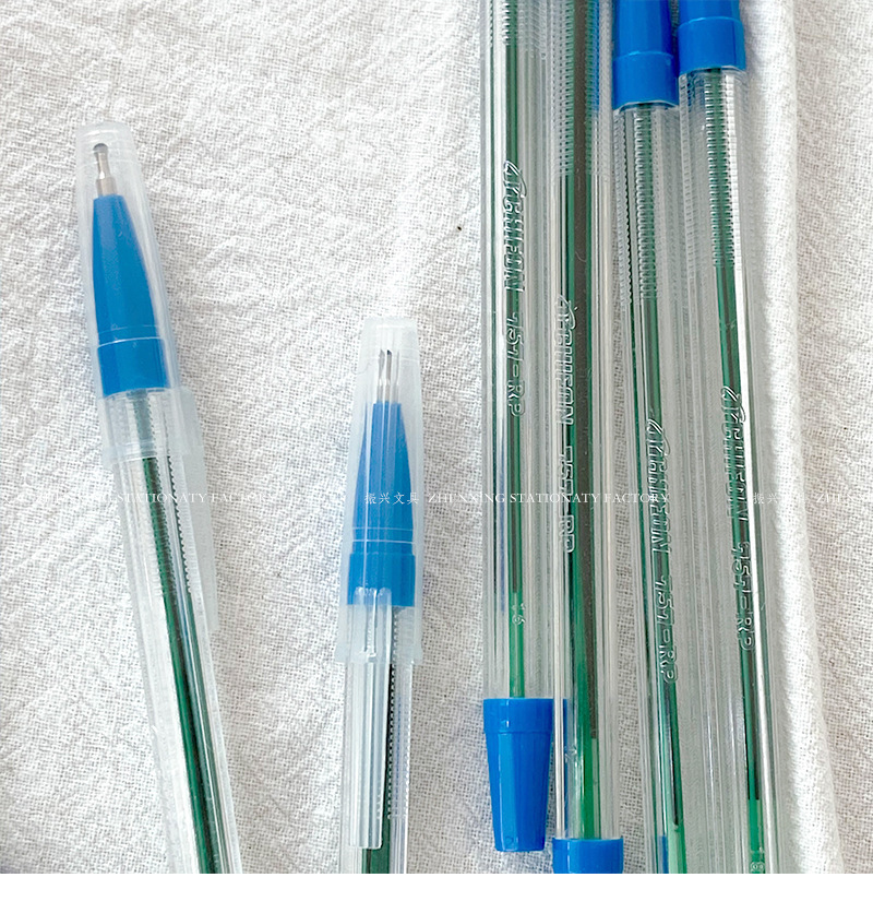 757-RP透明蓝绿圆珠笔 塑料套插广告笔盒装厂家批发-阿里巴巴
