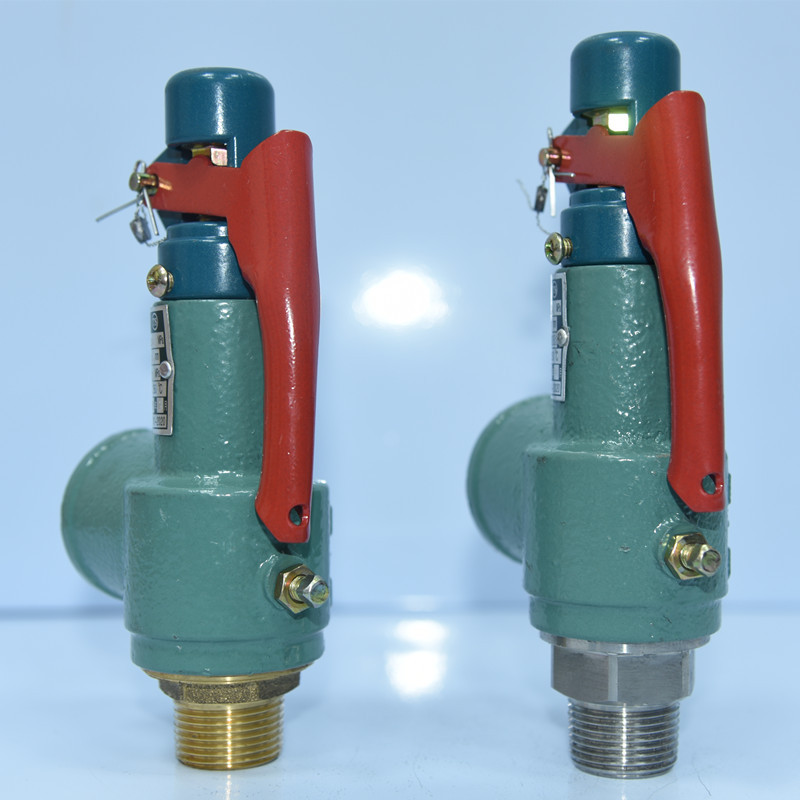 蒸汽锅炉泄压阀A28W-16T 螺纹浙江富羽全启式储气罐安全阀A28H-16-阿里巴巴