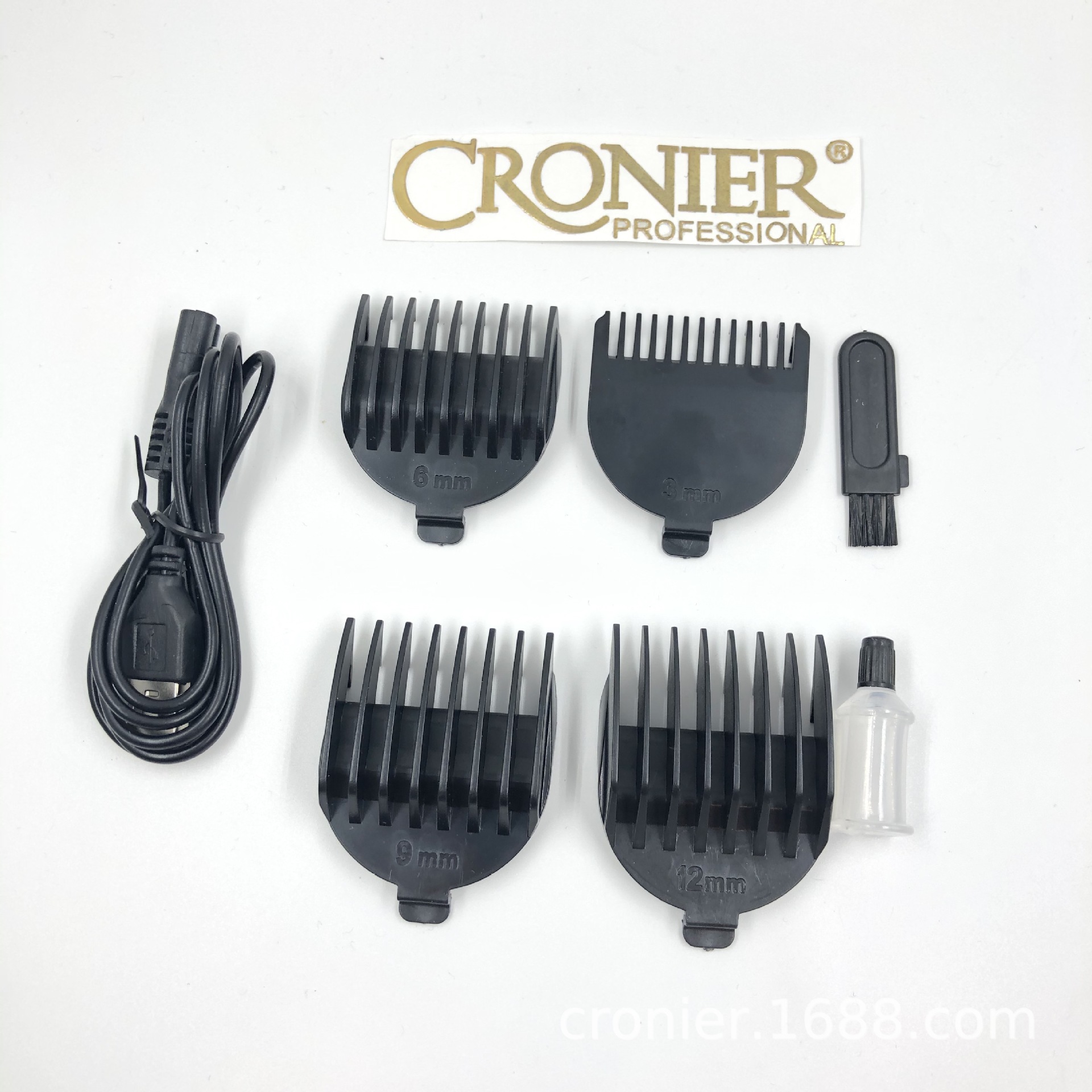 CRONIER CR-9016电动理发器 理发电推子 电推剪跨境电商货源批发-阿里巴巴
