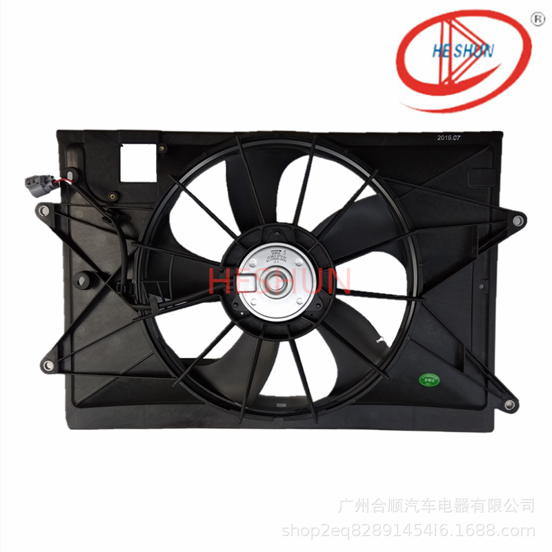 厂家直销适用于07-14年花冠汽车散热电子扇总成OEM#16711-0T020-阿里巴巴