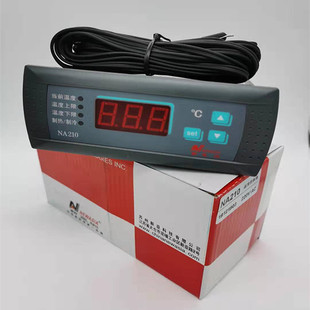 新亚洲温控器 智能数显温控器 NA210 带探头 温控仪 冷库220V-阿里巴巴