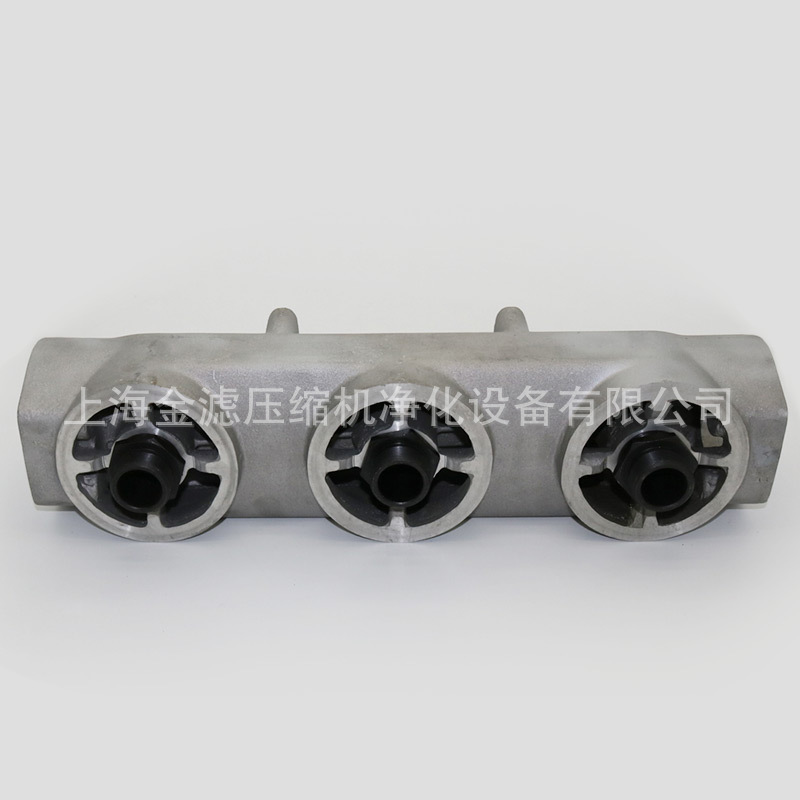 厂家供应压缩机配件空压机W13145油滤连接件 滤座 铝接头 铝铸件-阿里巴巴