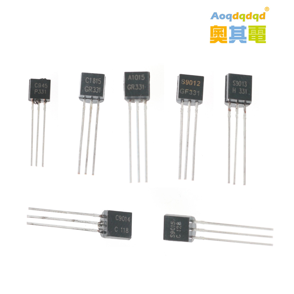 600PCS TO-92晶体管二极管 15种每种各40只 2N2222-S9018 共600个-阿里巴巴