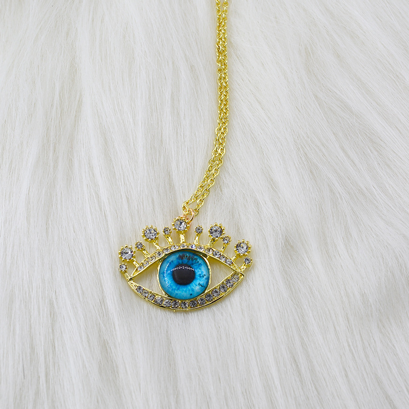 New fashion devil eye necklace pendant wholesale NHNT210991