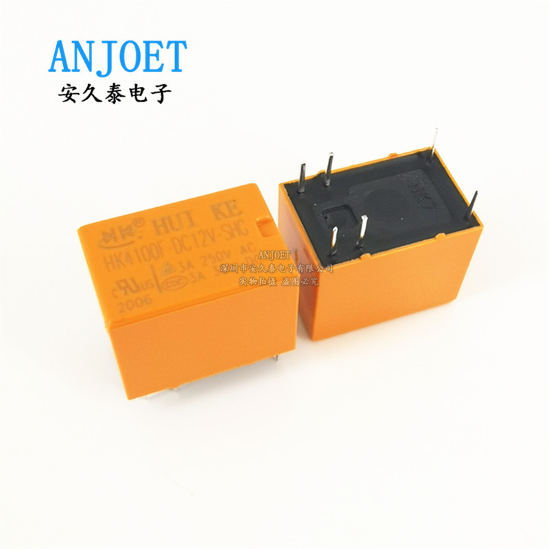 全新原装 HK4100F-DC5V-SHG DC12V DC3V-DC24V 6脚 功率继电器-阿里巴巴