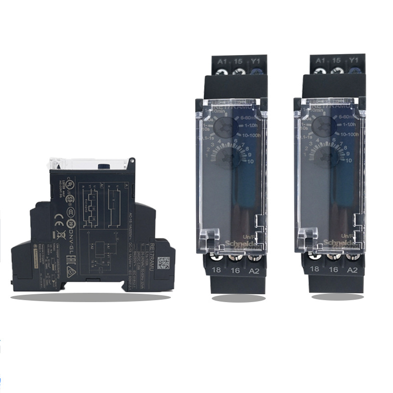 原厂时间继电器RE17RLMU RE17LAMW RE17RCMU RE17RAMU全国联保-阿里巴巴