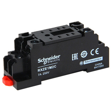 施耐德继电器底座 RXZE1M4C 继电器 RXZE1M2C 中间继电器插座-阿里巴巴