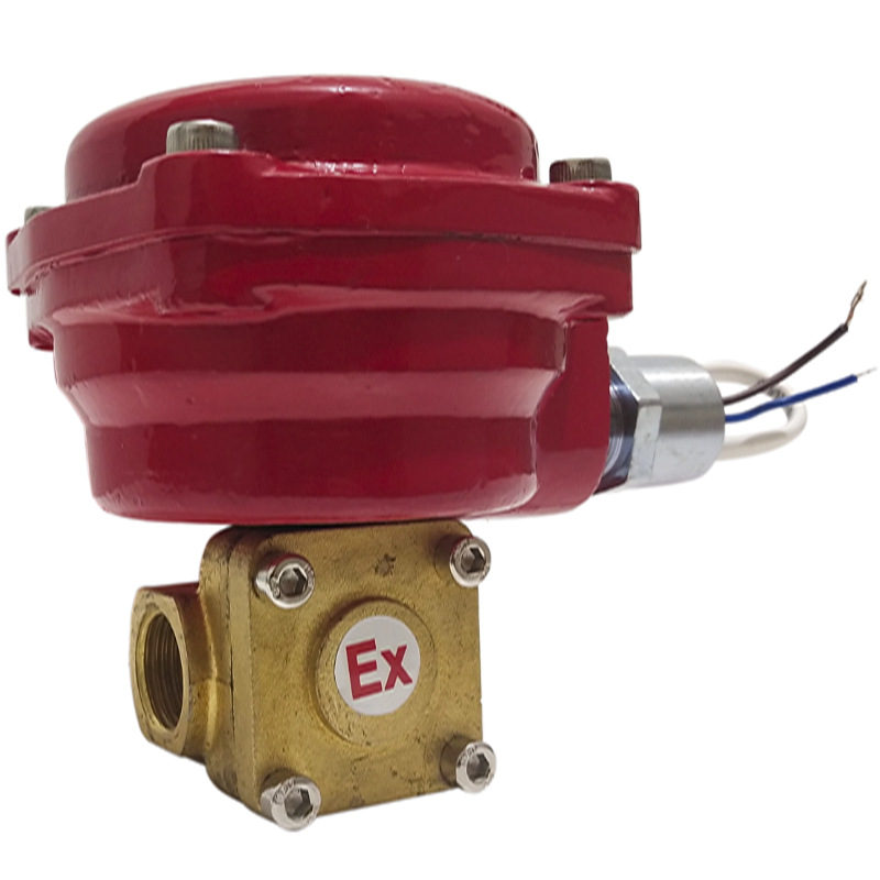 Fire-fighting explosion-proof solenoid valve DN15 high-pressure explosion-proof dust FA2W ...